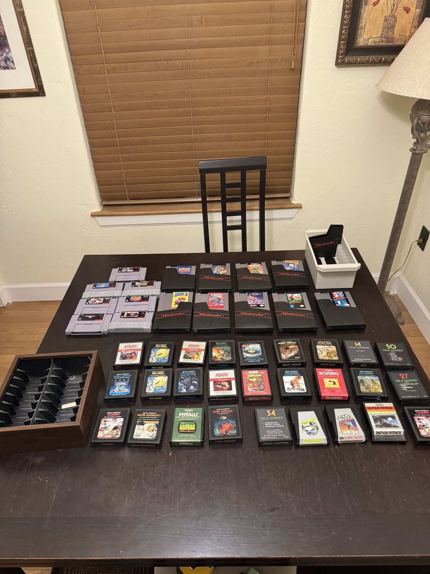 Original Nintendo, Super Nintendo, Atari 2600 Bundle for Sale in ...