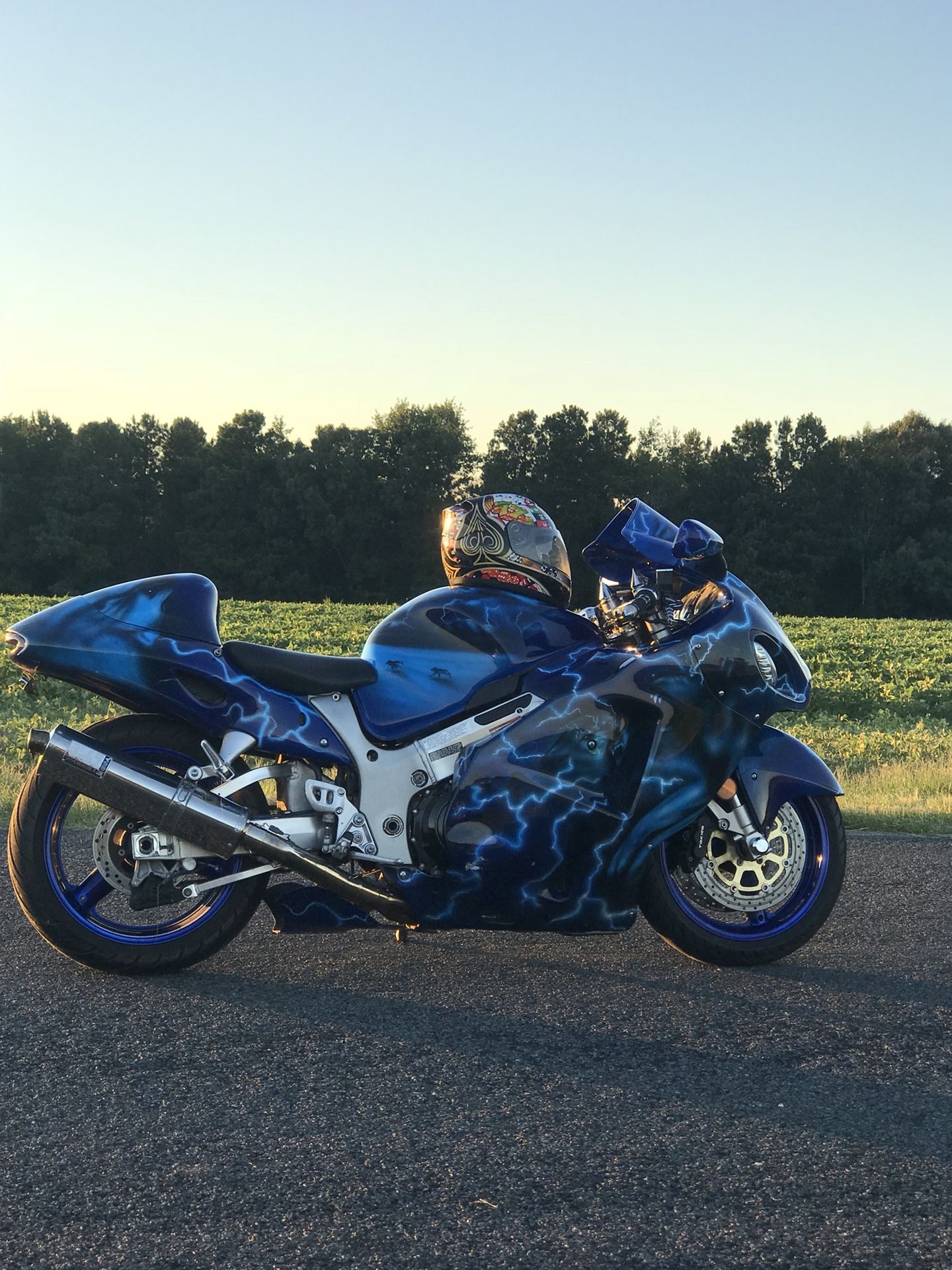 2001yr 24,144miles Suzuki hayabusa custom paint job for Sale in Atlanta ...