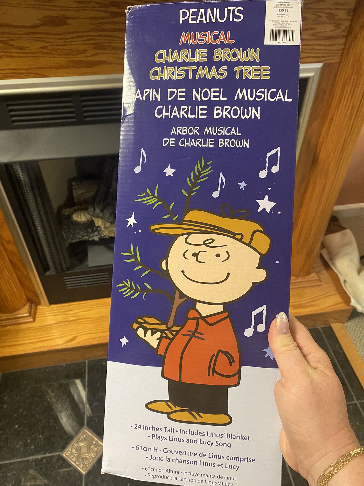 Charlie Brown Christmas Linus Tree