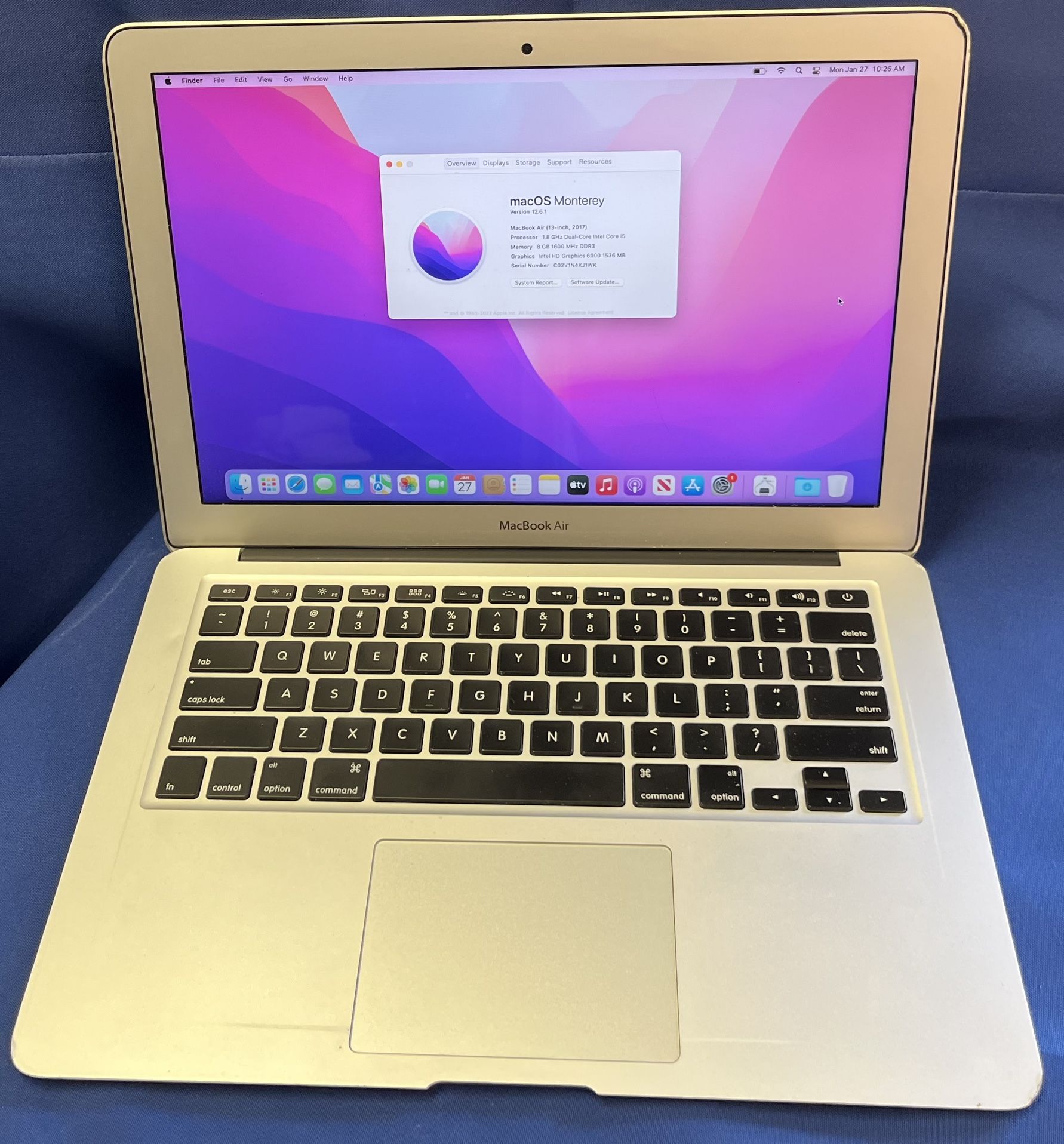 MacBook Air 2017 - 8gb Ram - Mac OS Monterey for Sale in Phoenix, AZ ...