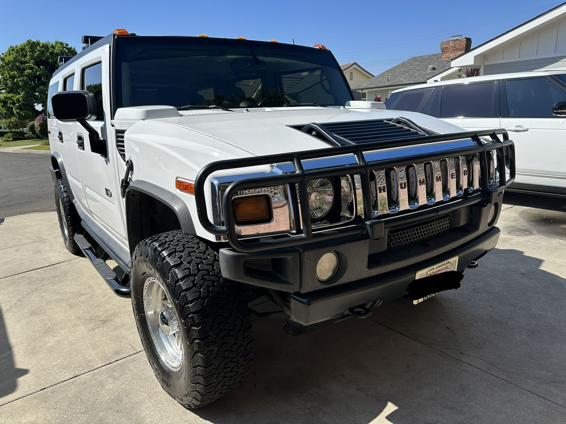 Hummer H2 White Interior