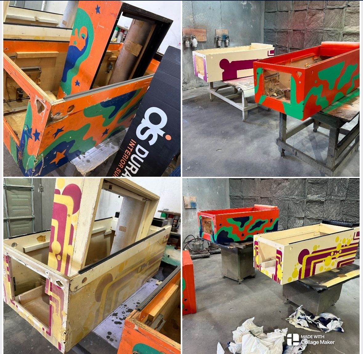 Pinball & Arcade EXTERIOR Restoration / Refinishing / Restore for Sale ...
