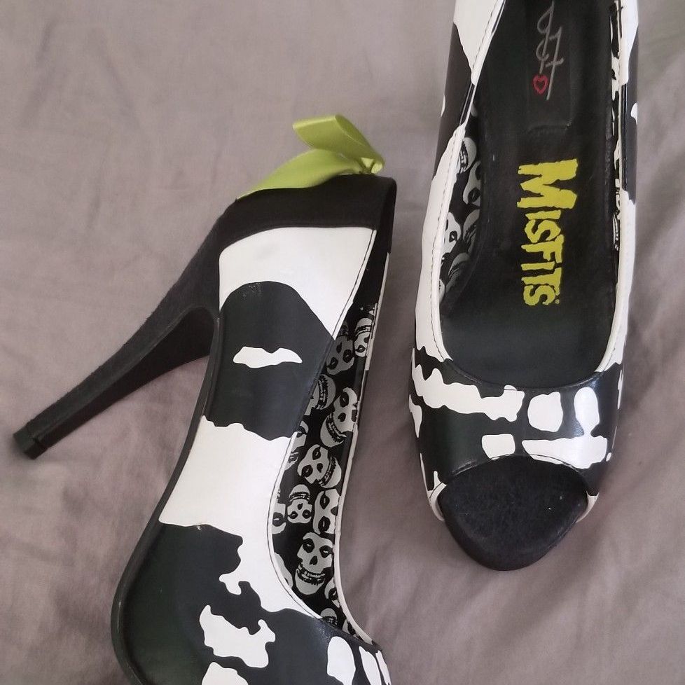 Iron Fist Black Heels