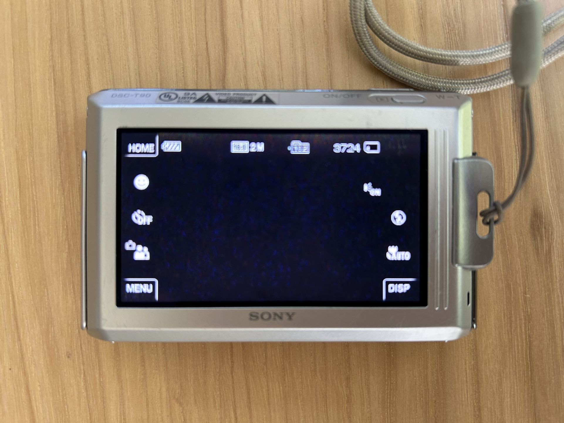 Sony DSC-T90 Cyber-shot Carl Zeus’s Lens Digital Camera for Sale in ...