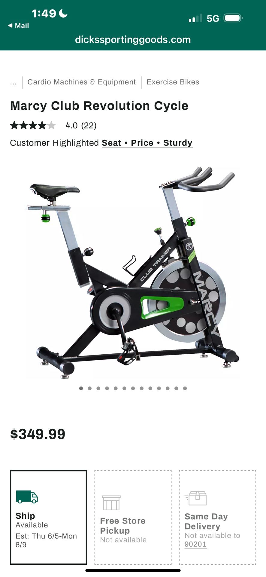 Marcy Club Revolution Cycle for Sale in Bell Gardens, CA - OfferUp