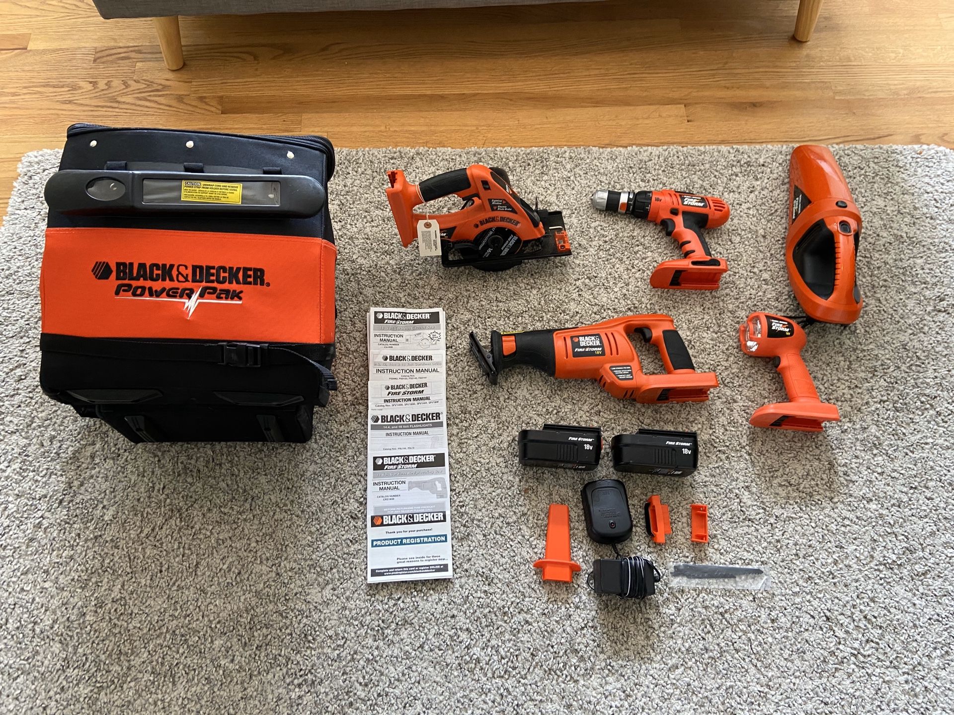 Black and Decker Firestorm 18v Power Pack for Sale in San Diego, CA ...