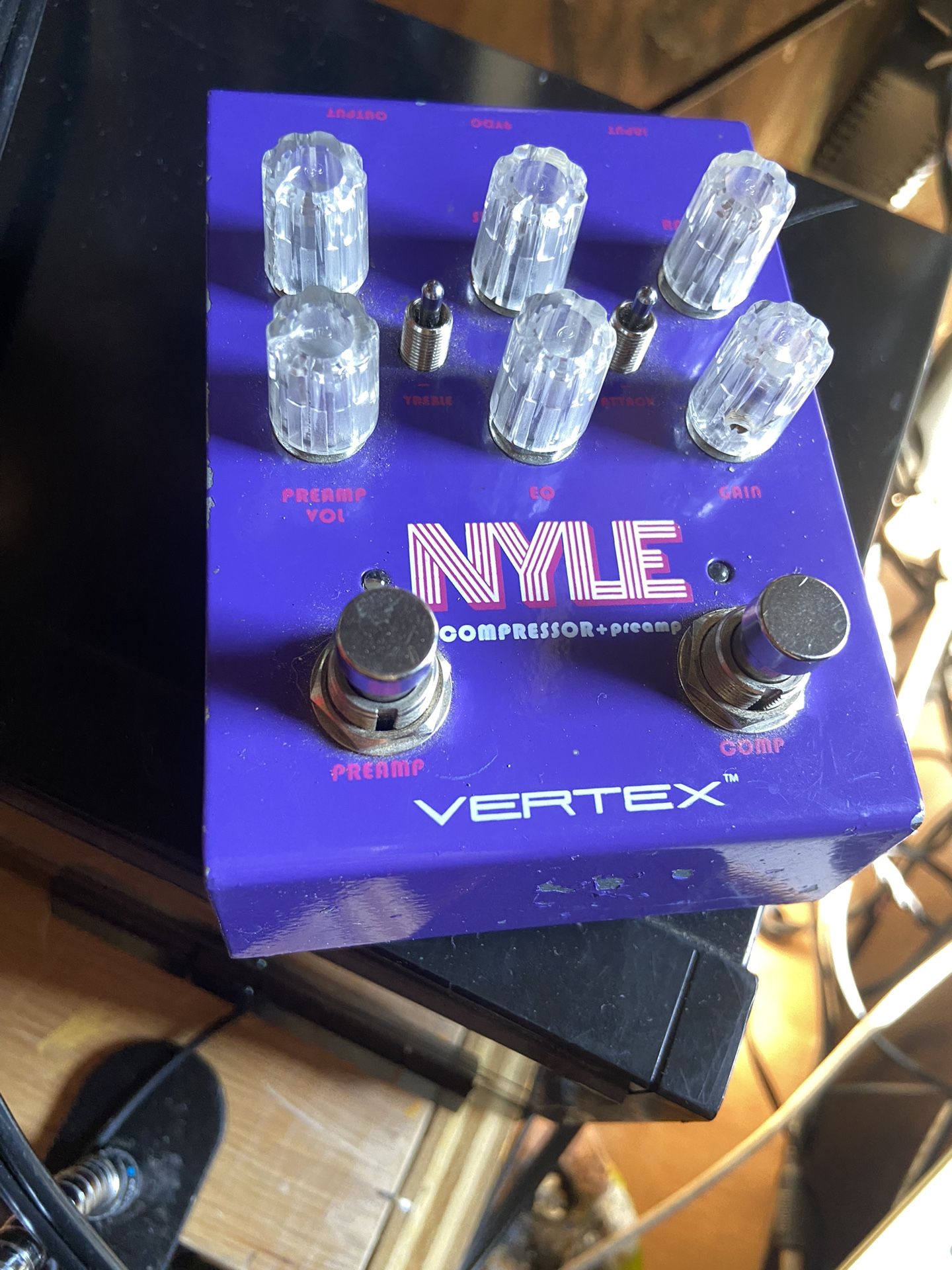 Vertex Nyle Preamp & Compressor Guitar Effects Pedal for Sale in Los ...