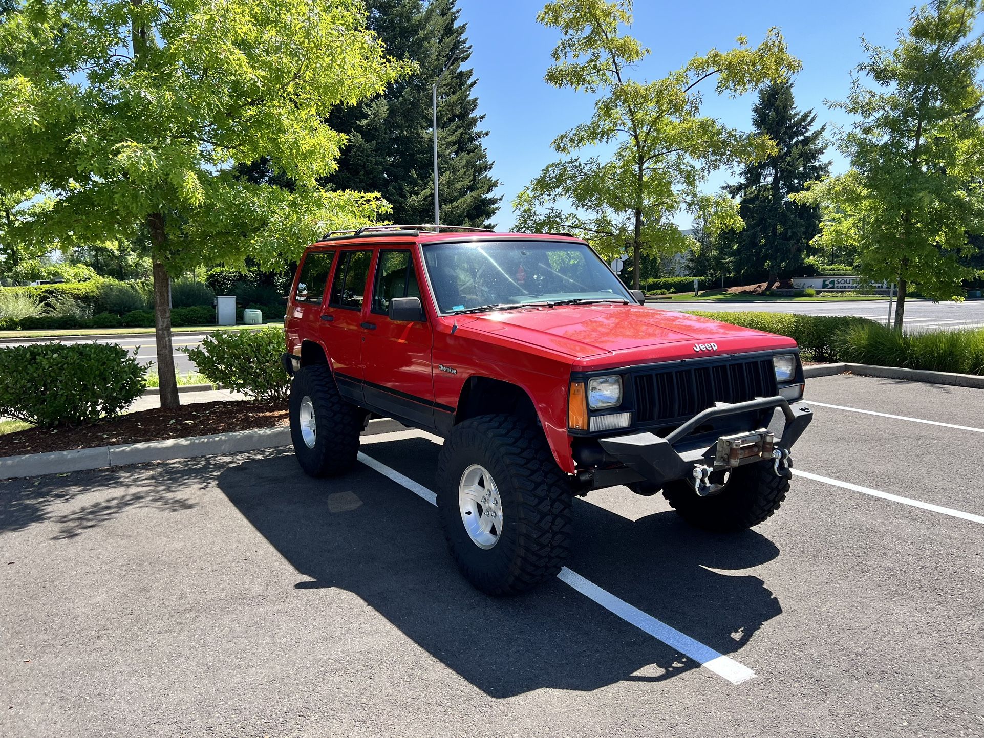 1993 Jeep Cherokee Lifted