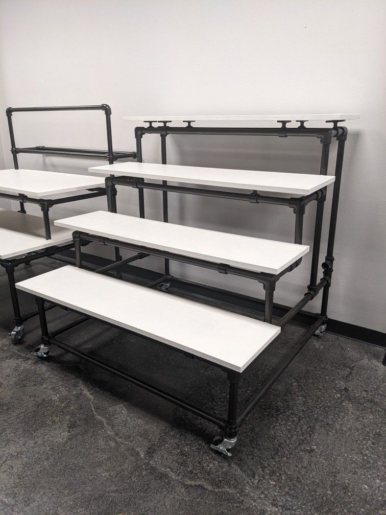 Custom tiered Rolling Industrial Retail Display for Sale in Auburn, WA ...