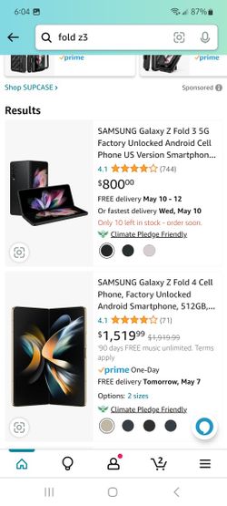 ATT Samsung Galaxy fold z3 5G for Sale in Shoreline, WA - OfferUp