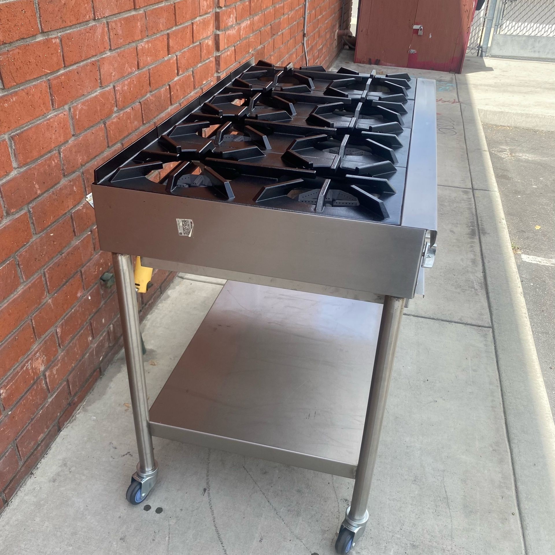 Jade 8 Burner Hot plate with welded equipment stand for Sale in Lake ...