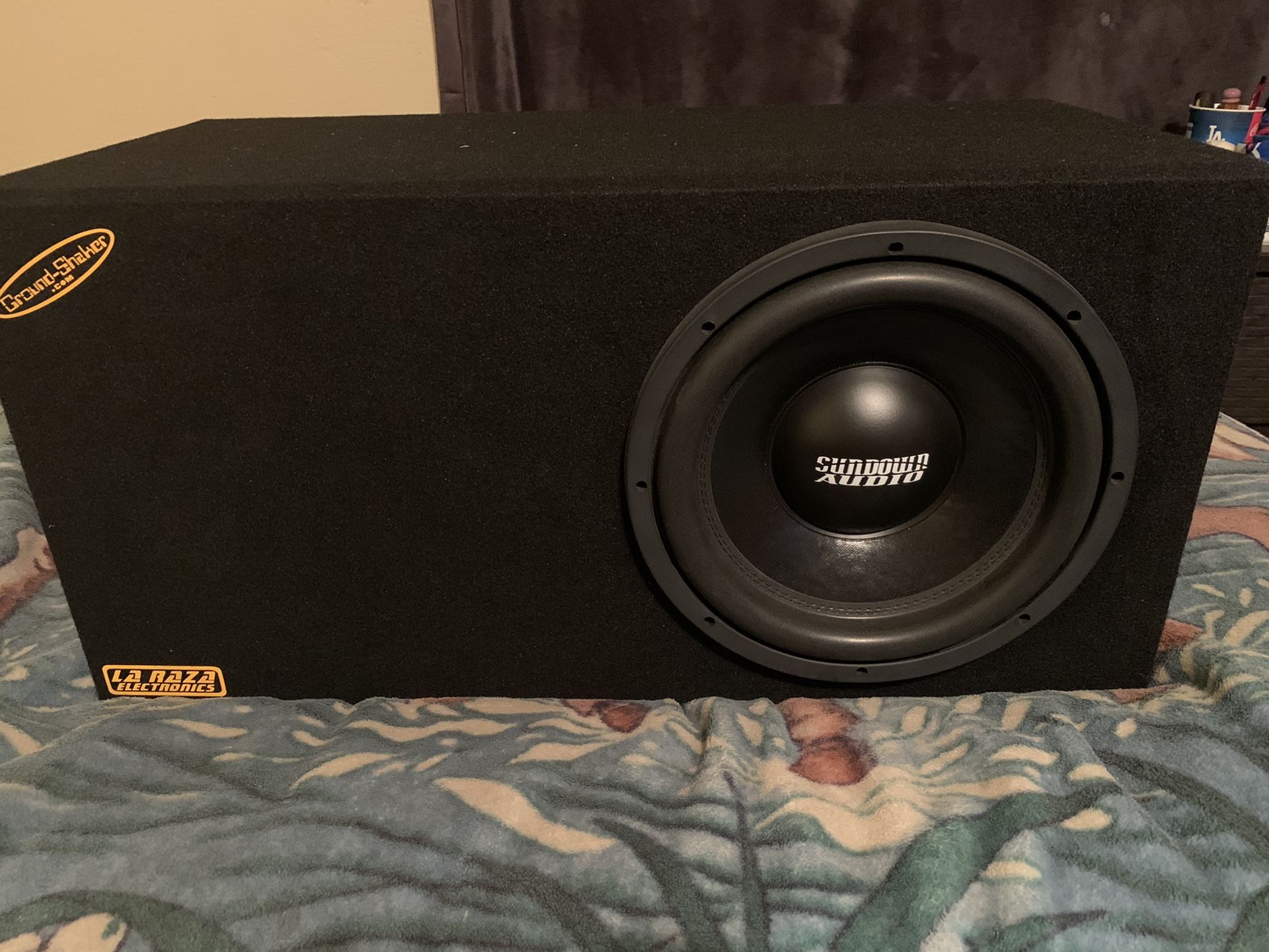 Sundown Audio Subwoofer 12 inch with Ground Shaker Ported Box for Sale ...