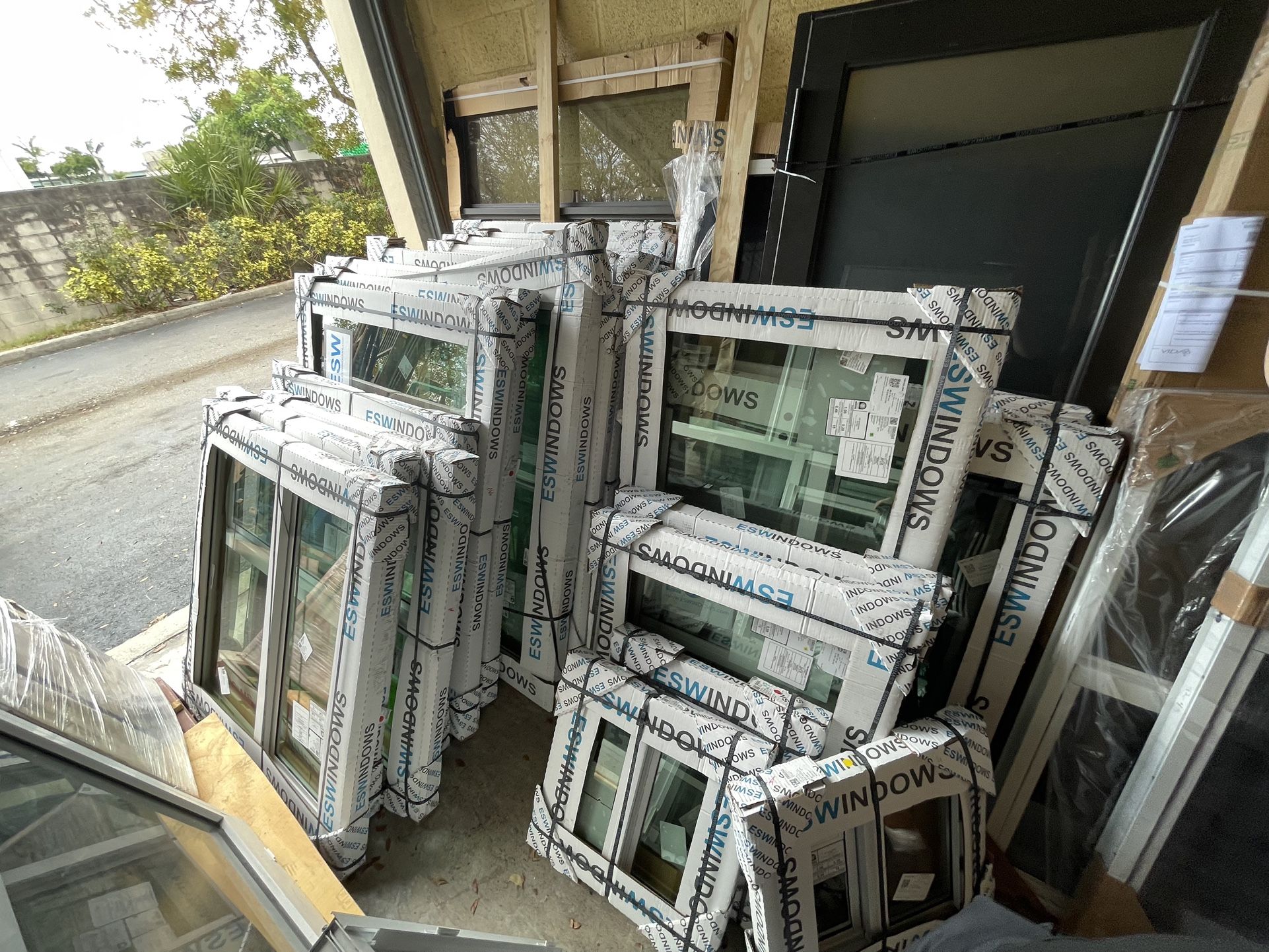 Hurricane Impact Window French Sliding Glass Door 36x 80 72x80 96x80 ...