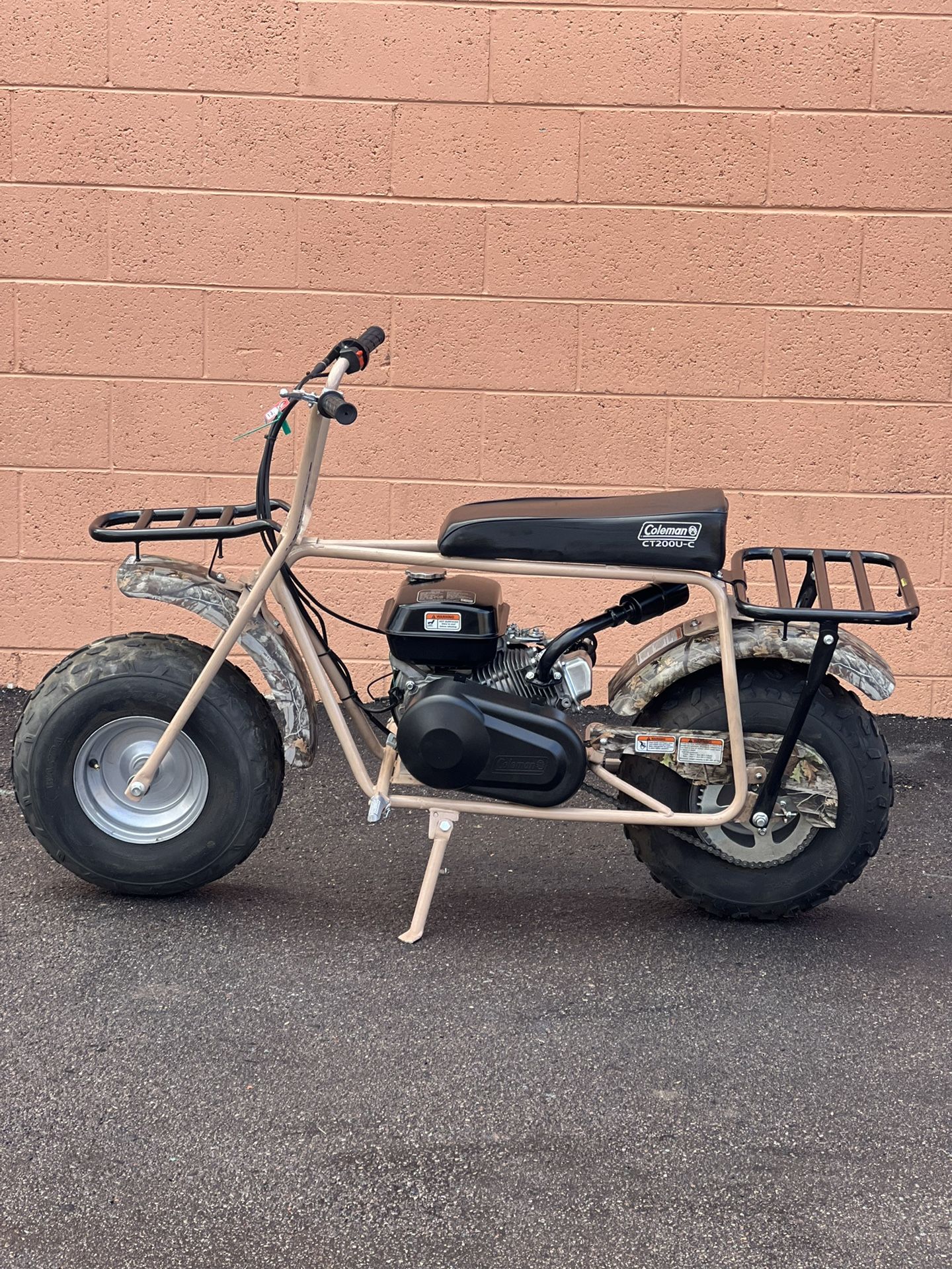 Mini Bike Coleman CT200U Governor Deleted 18LB Valve Springs Exhaust ...