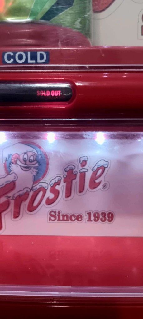 Small Frostie Vending Machine for Sale in Bellmead, TX - OfferUp