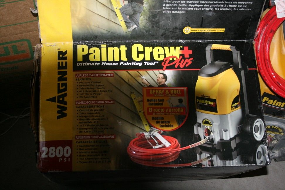 Wagner paint crew plus 2800 psi store