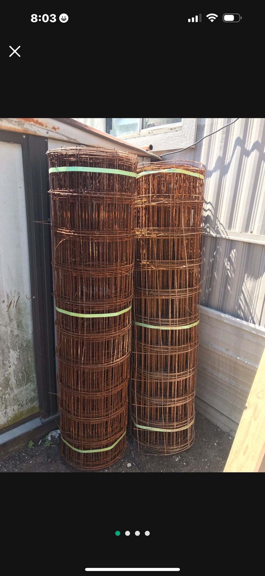 Mash Wire For Concrete Size 5x100 for Sale in Pasadena, TX - OfferUp