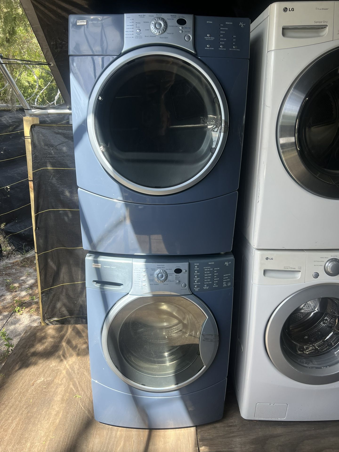 Kenmore Front Load Washer&dryer Set 60 day warranty/ Located at:5415 ...