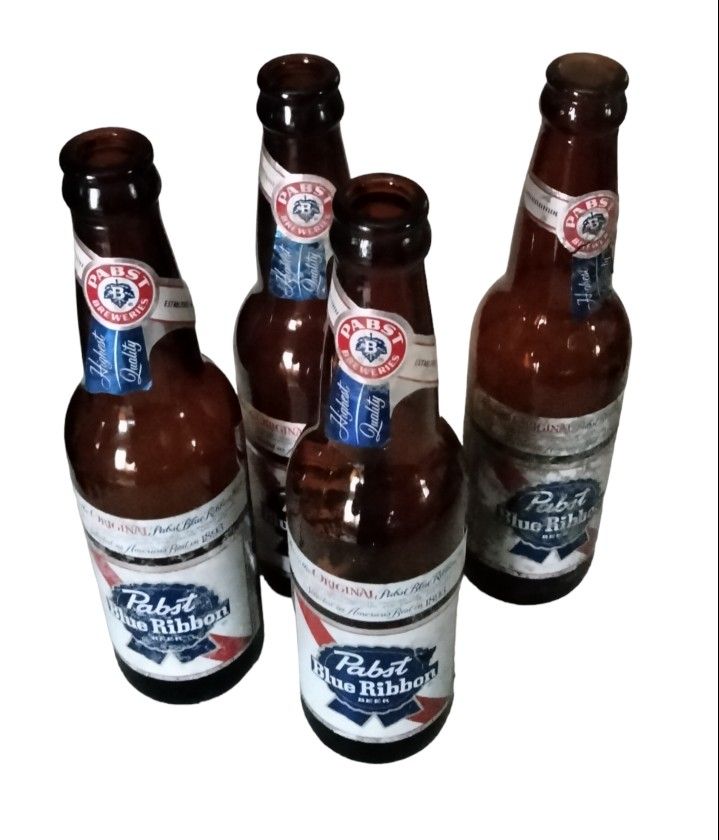 Pabst Blue Ribbon Beer Bottle
