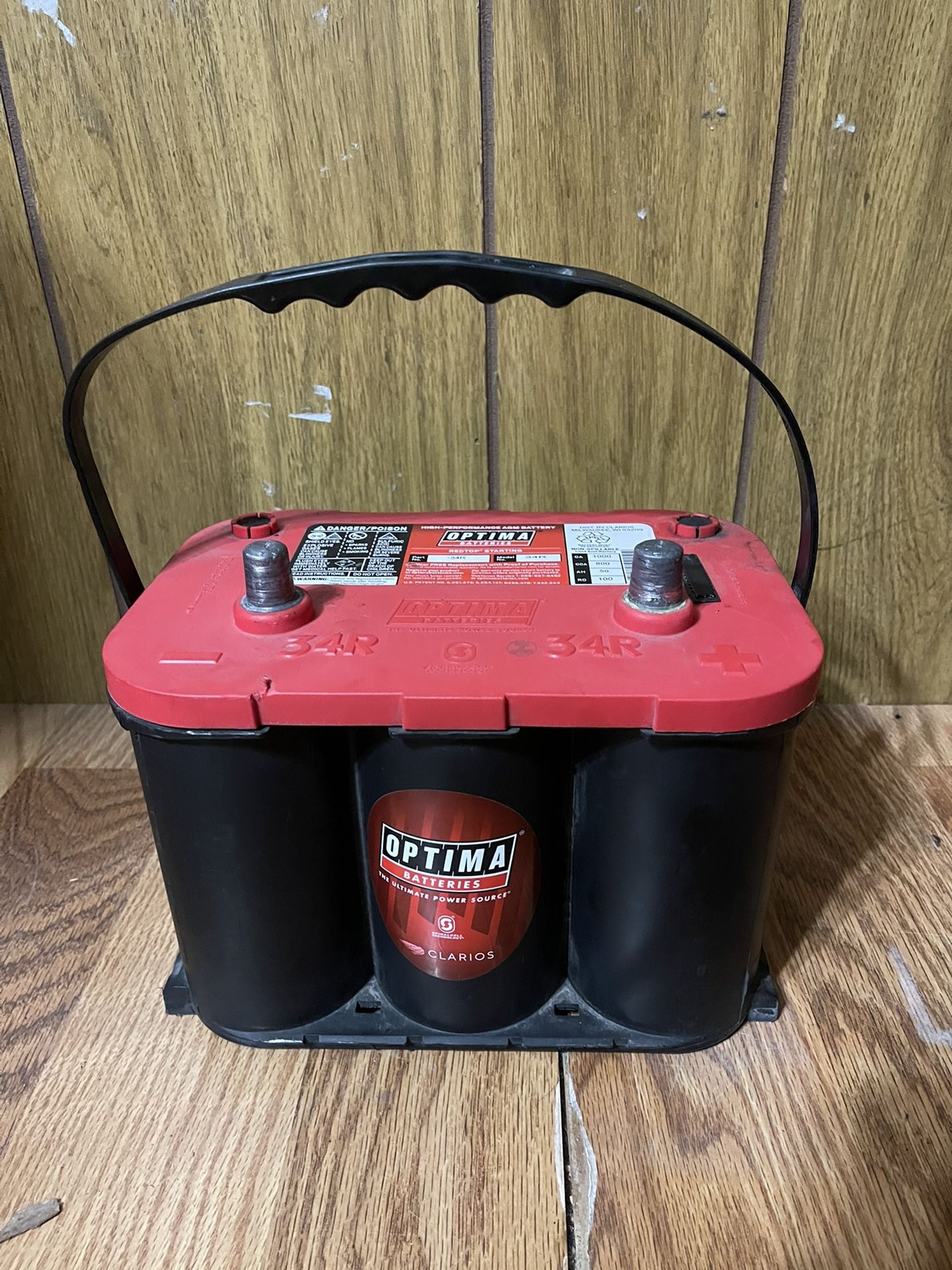 OPTIMA RED TOP CAR TRUCK BATTERY for Sale in Dallas, TX - OfferUp