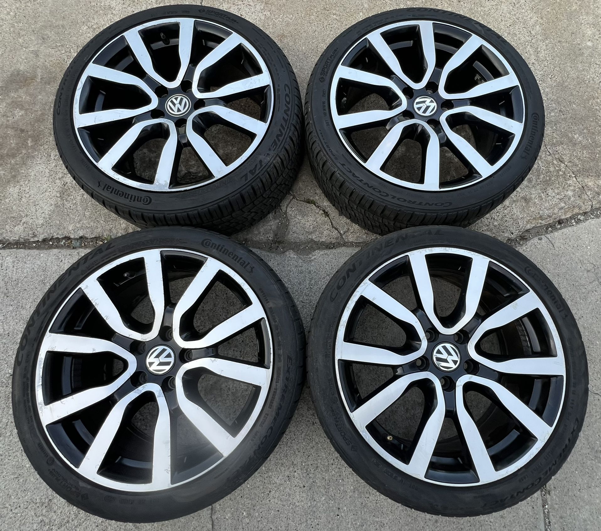 18” VW Jetta GTI Golf Passat Sport Factory OEM Wheels Rims Tires 18 ...
