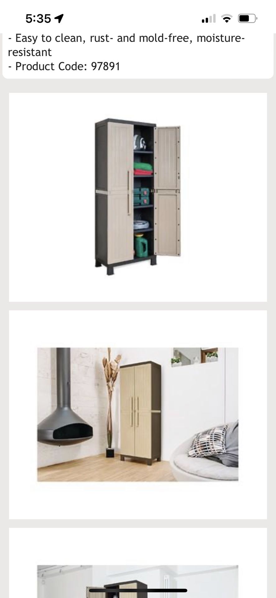 Workzone cabinet store