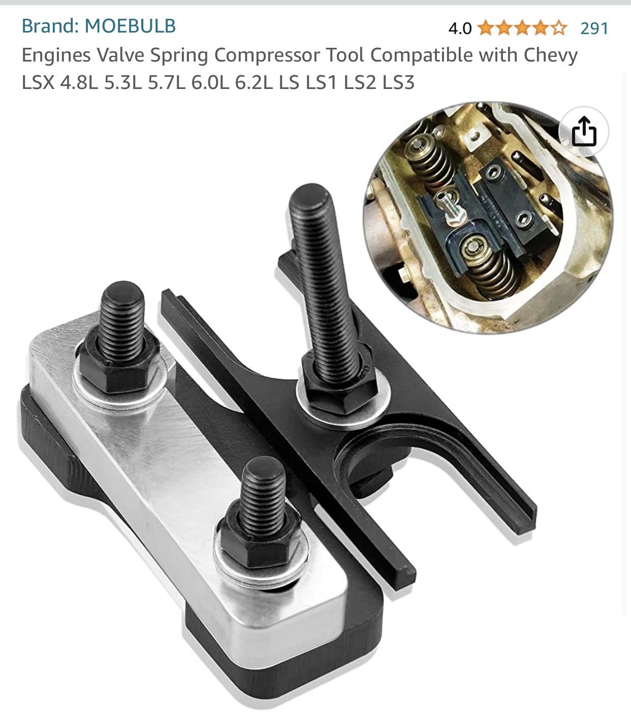 Engine Valve Spring Compressor Tool Sellers Vintage | americanprime.com.br