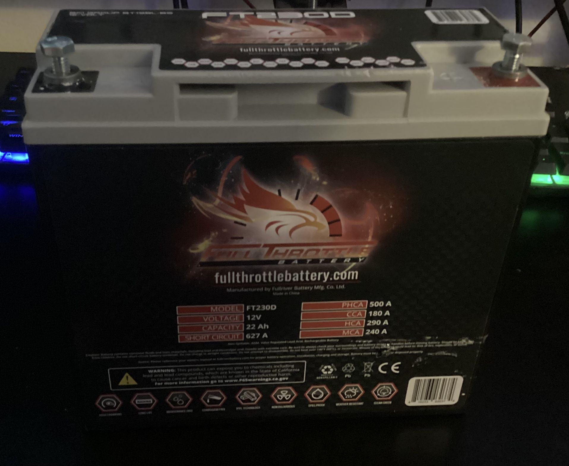 USED - FT230D AUDIO BATTERY (AGM) for Sale in Phoenix, AZ - OfferUp