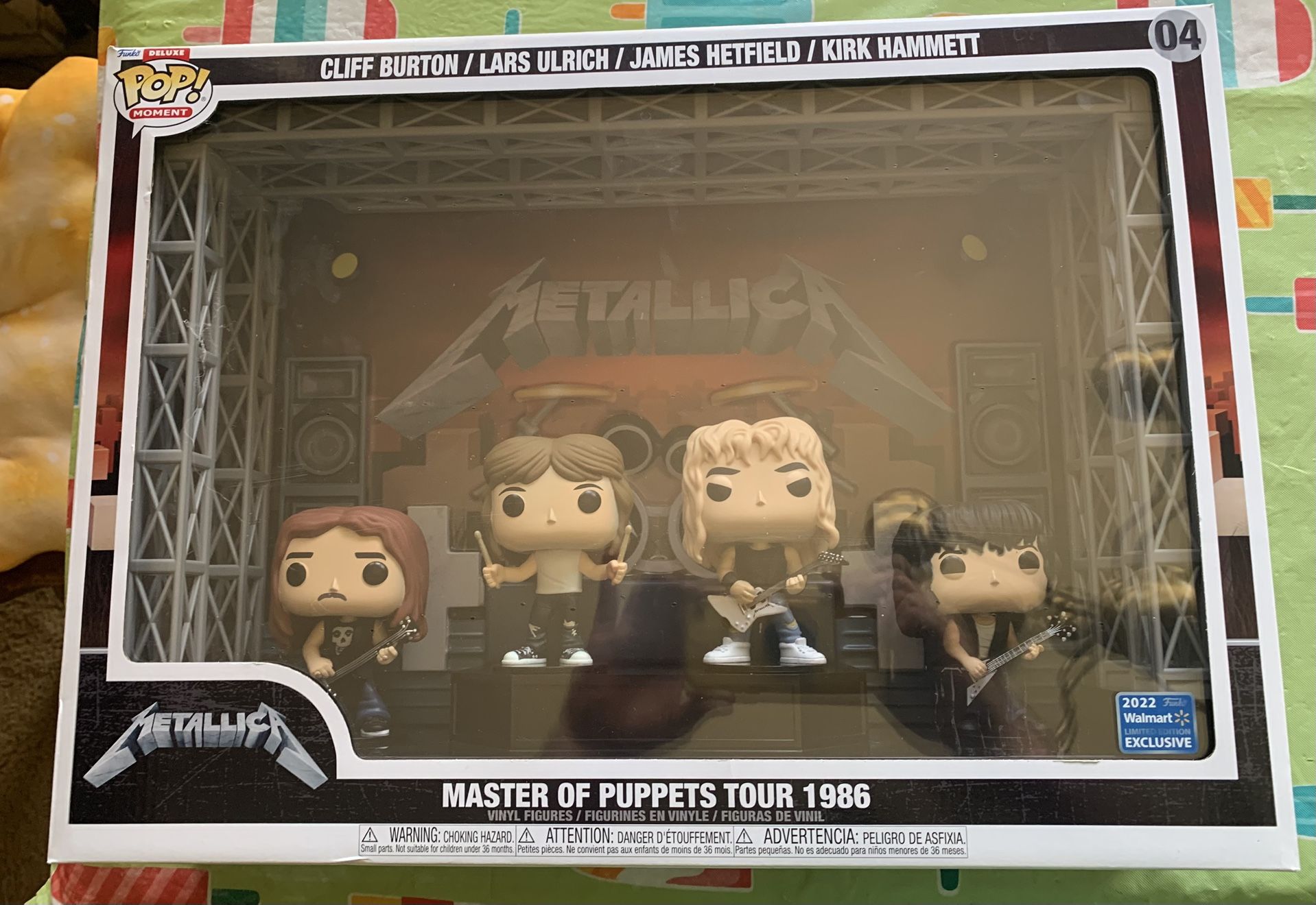 Metallica Master of Puppets Tour Funko Deluxe Pop Moment for Sale in ...