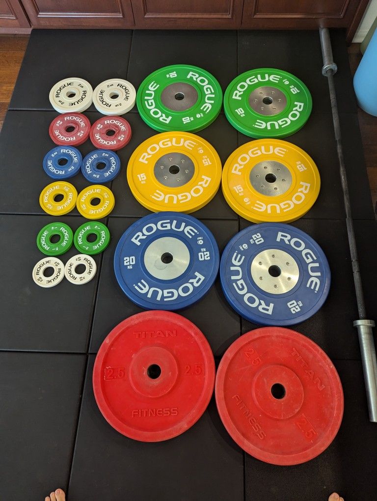 Rogue KG IWF Plates Set & Change Plates Set for Sale in Los Angeles, CA ...