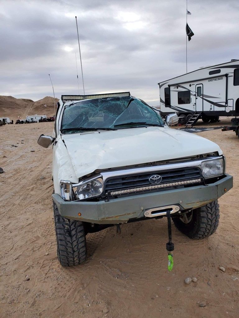 Work Done Easy Fix 1991 4x4 toy 4runner Flipped Once Only for Sale in ...