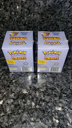 Pokemon 1999 Series 1 Sticker Booster Box (2 Available) for Sale in ...