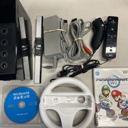Black Nintendo Wii Console For Sale 130 OBO. Tested. Everything Works Gamecube Compatible for Sale in Wildomar CA OfferUp