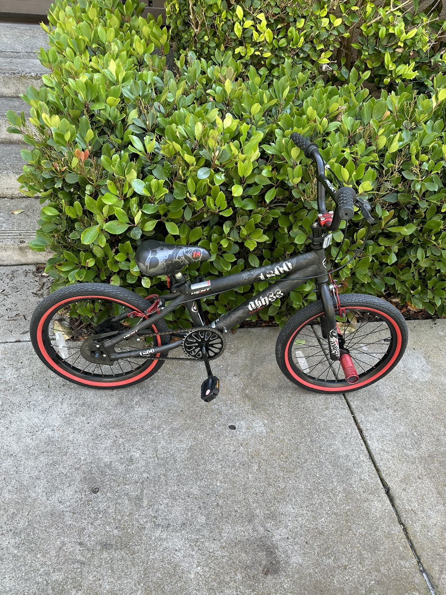 Kent 18 Inch Abyss Kids (Boys Or Girls) BMX Bicycle for Sale in Irvine ...