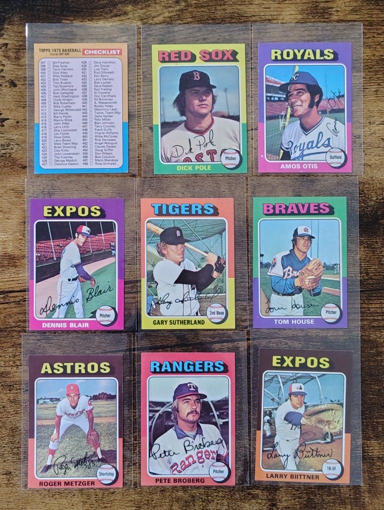 Vintage 1975 Topps Mini Baseball Cards for Sale in Las Vegas, NV - OfferUp