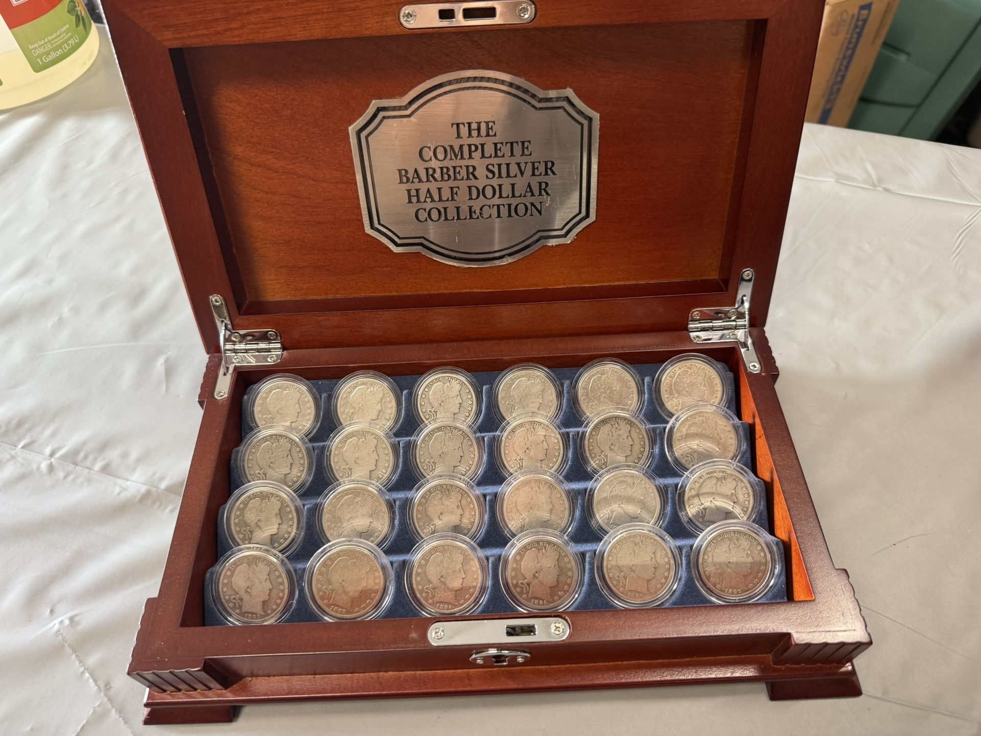 Barber Silver Half Dollar Complete Collection for Sale in Stanton, CA ...