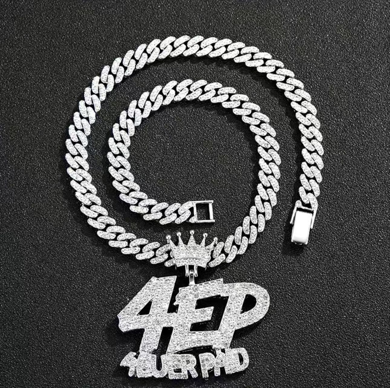 Iced Out Cuban Chain Multiple Pendants For Sale In Perris Ca Offerup