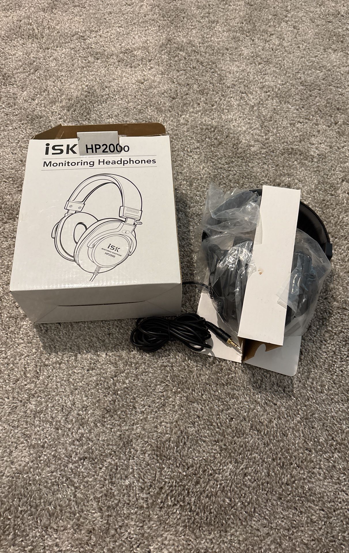 ISK monitoring headphone HP 2000 brand new never used for Sale in ...