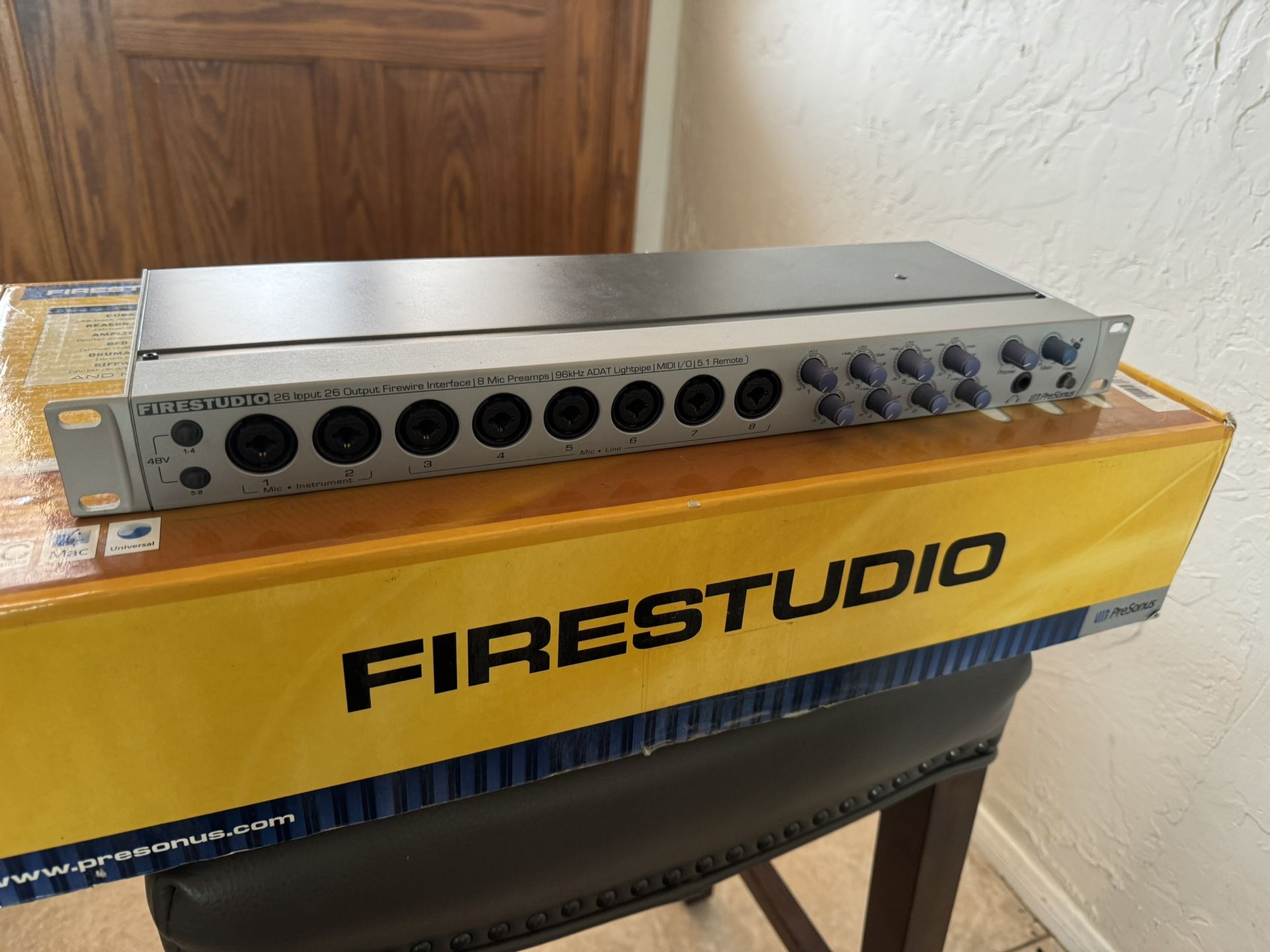 PreSonus Firestudio 8 Mic Preamp FireWire Audio Interface for Sale in Rolling Hills, CA - OfferUp