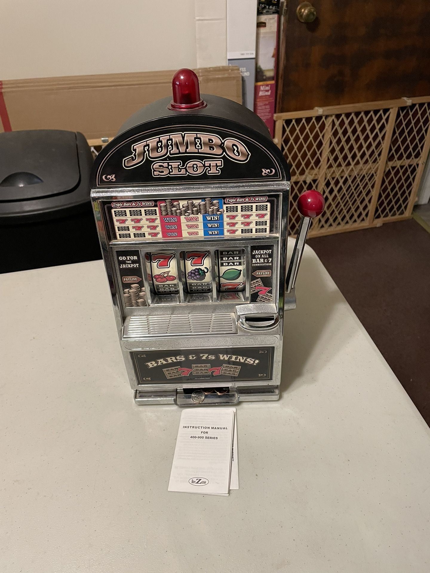 Jumbo Slot Machine Bank Replica for Sale in Glendora, CA - OfferUp