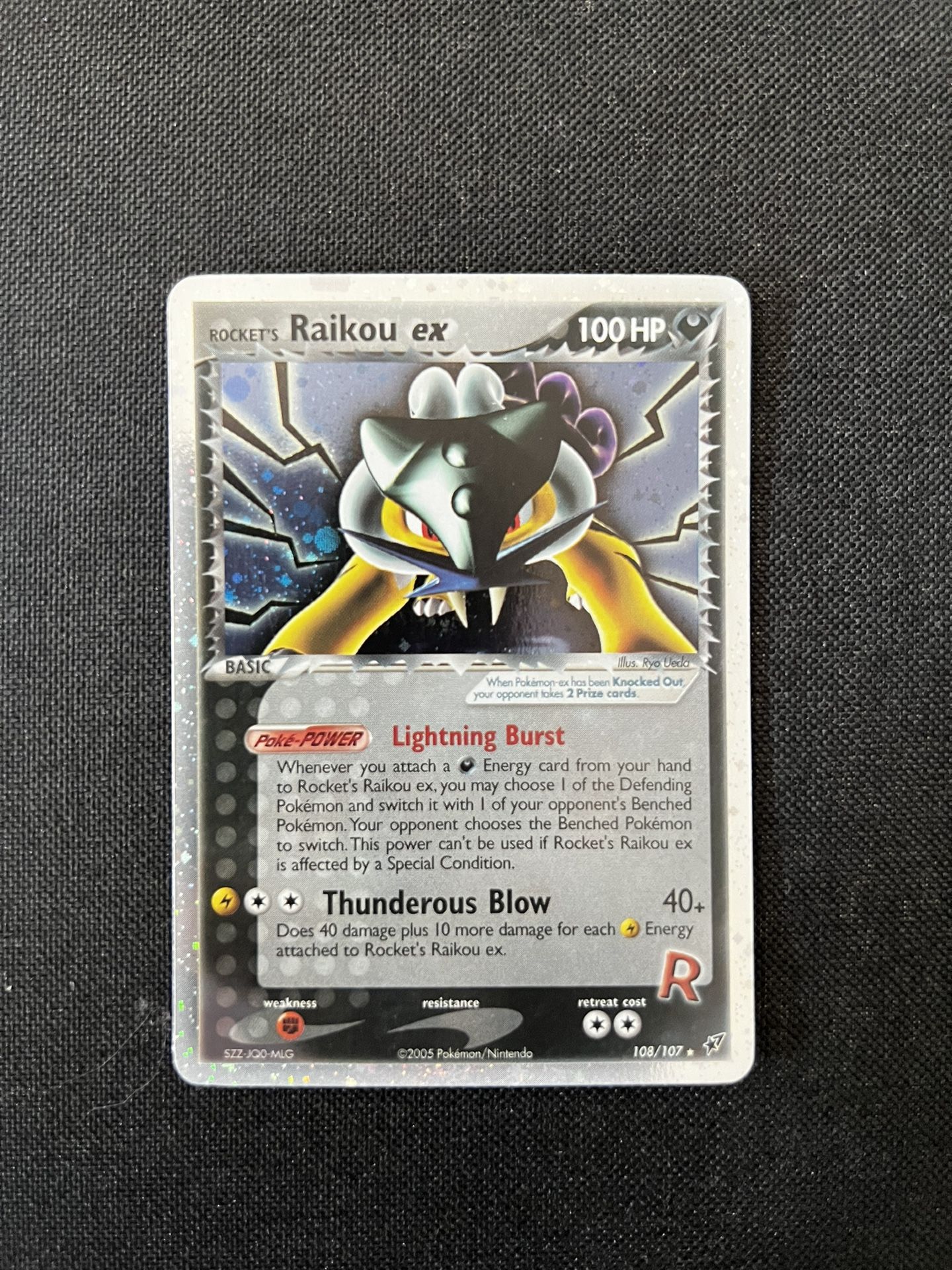 Pokemon Vintage EX Cards Raikou Rayquaza Typhlosion for Sale in Santa ...