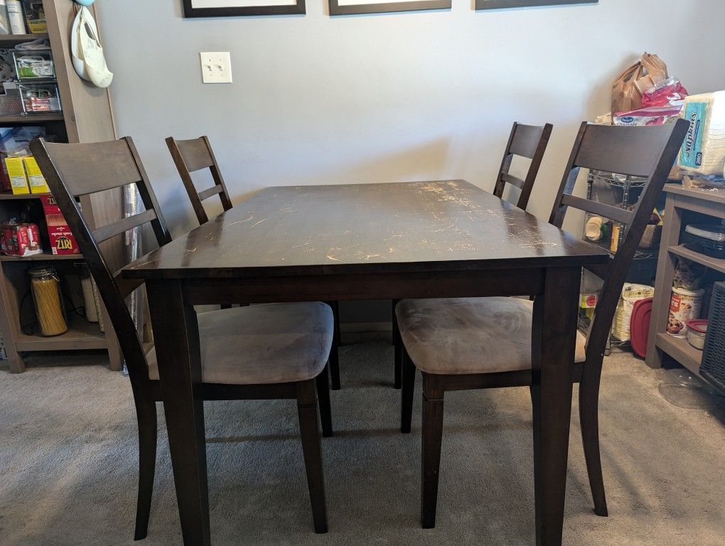 Free - Used Dining Table & Chairs for Sale in Alhambra, CA - OfferUp