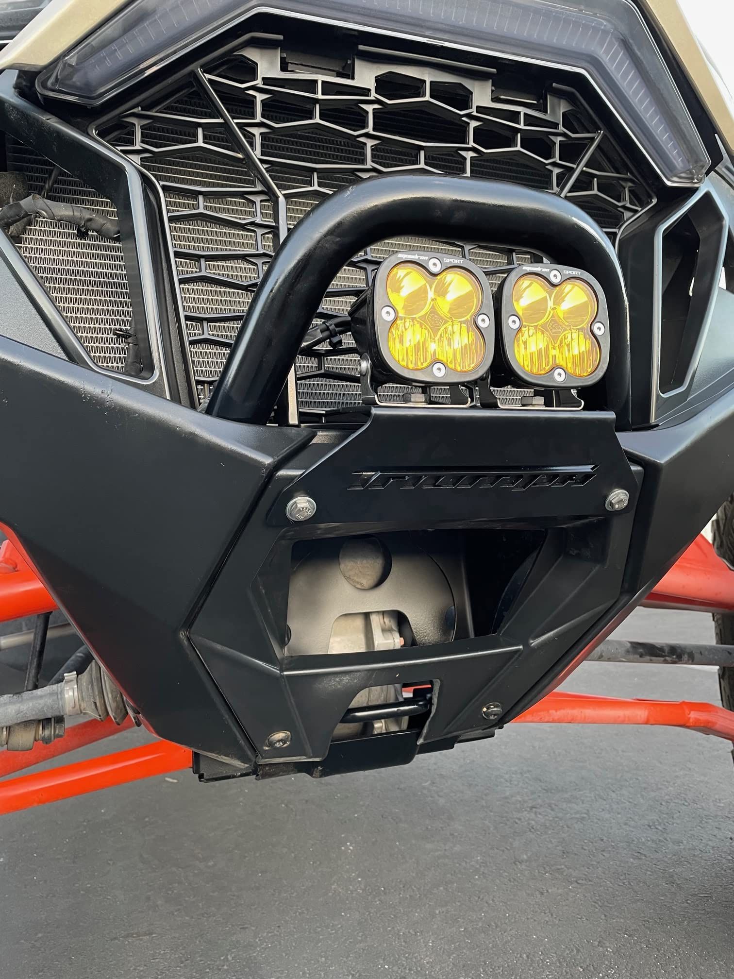 Polaris PRO XP Front Bumper Light Bracket Mounts RZR for Sale in ...