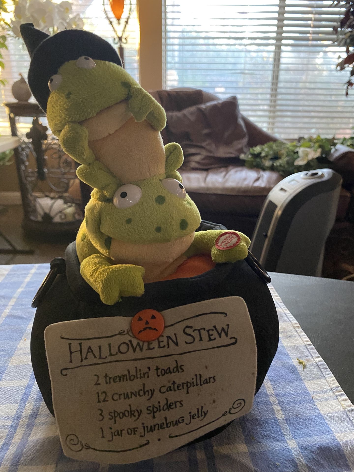Trembling toad animated Halloween decoration for Sale in Hanford, CA ...