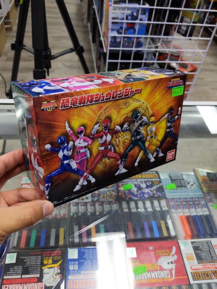 Bandaid Shodo Super Power Rangers Zyuranger Figure Set for Sale in City ...
