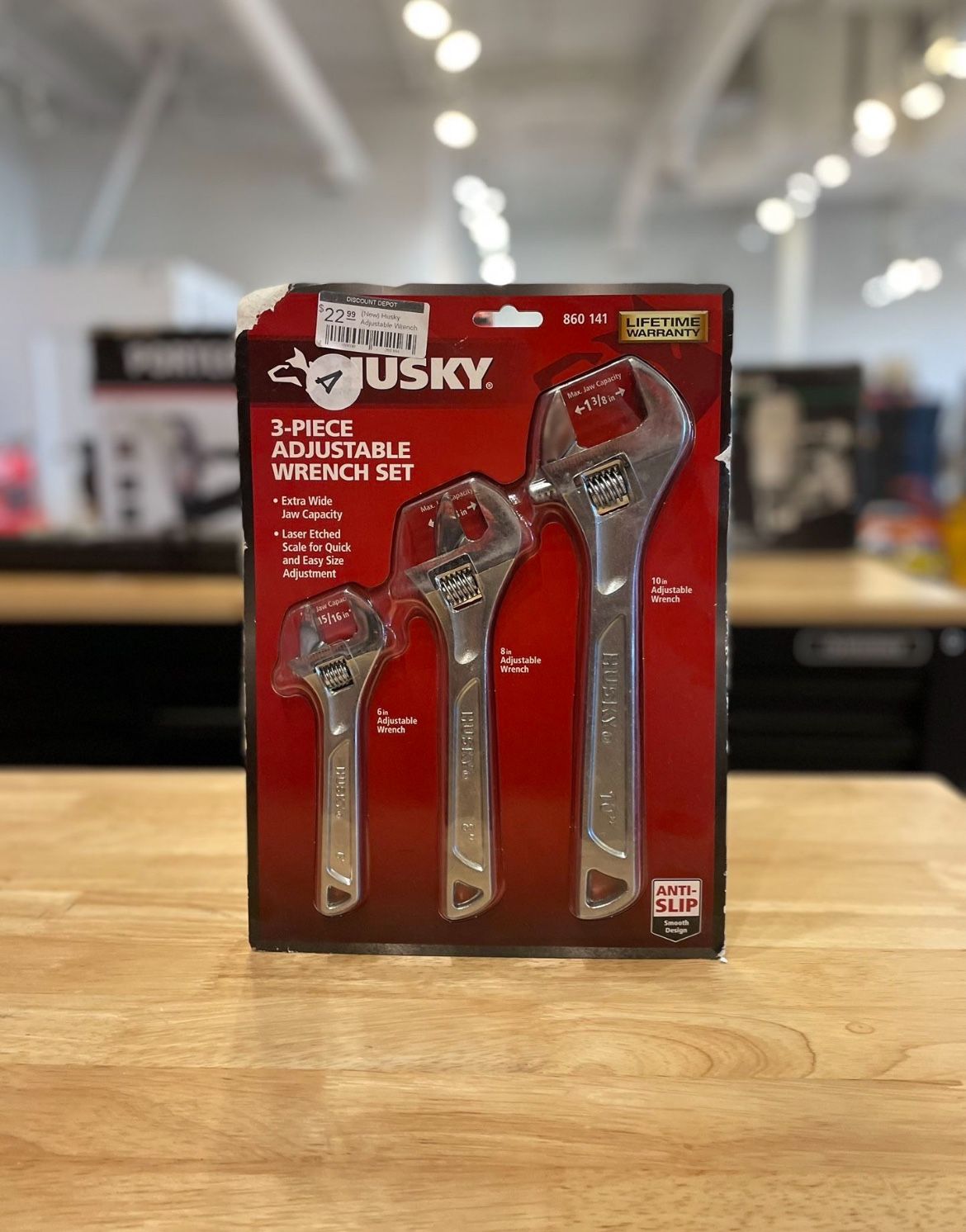 Husky 3 Piece Adjustable Wrench Set 860141 for Sale in Las Vegas NV OfferUp