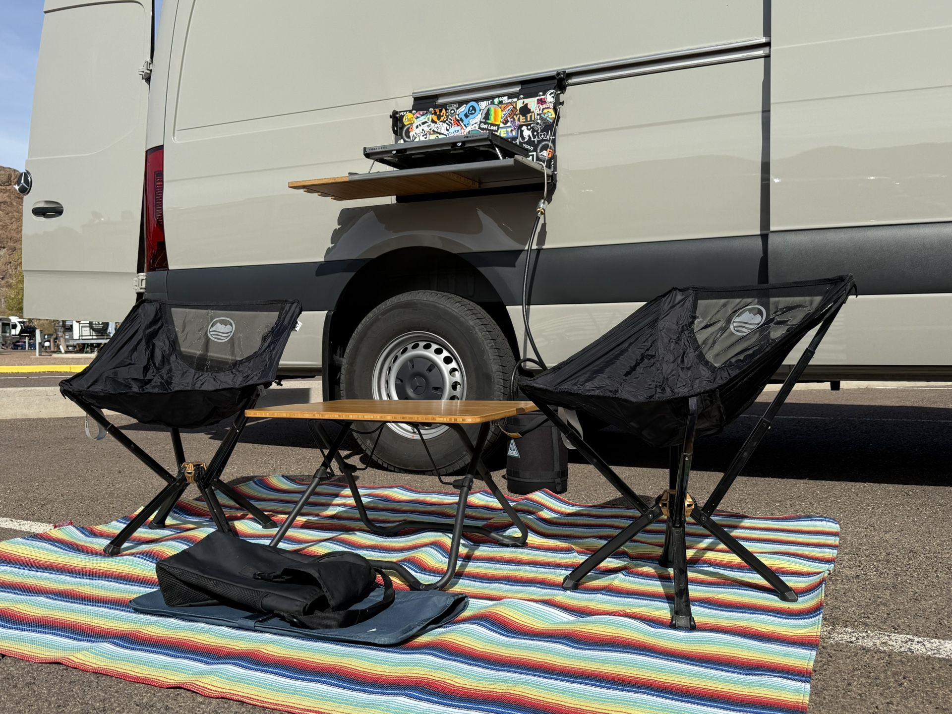 Outdoor Camping REI Table & CLIQ Chairs for Sale in Lake Havasu City ...