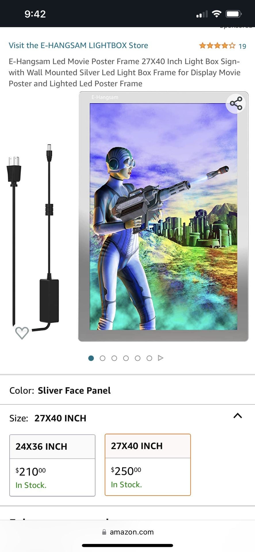 27 X 40 Inch Poster Frame