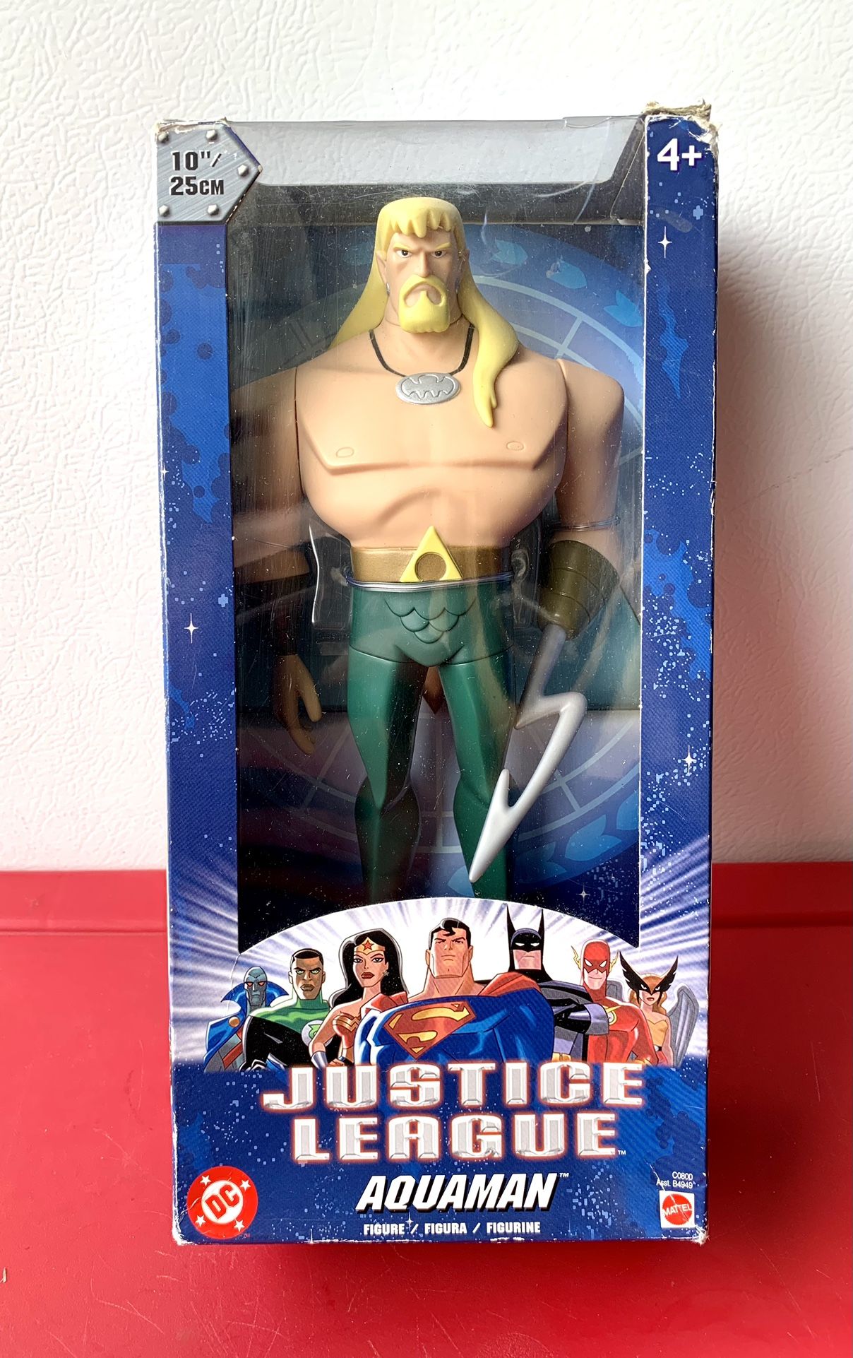 2003 DC Comics Justice League Animated 10” AQUAMAN Figure MIB for Sale ...