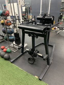 Glute Hamstring Raiser Reverse Hyperextension Machine For